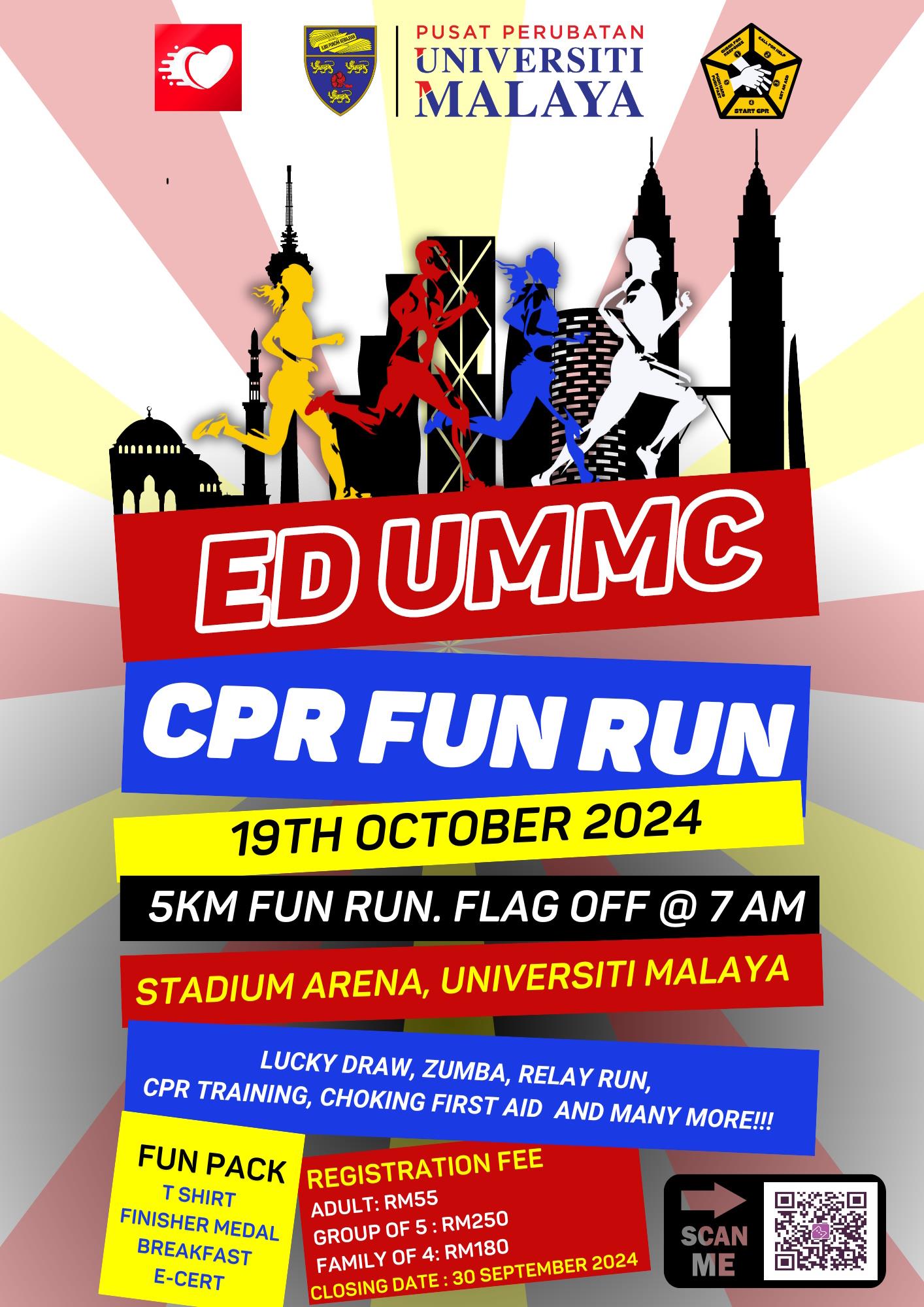 UMMC CPR 5KM Fun Run | Ticket2u