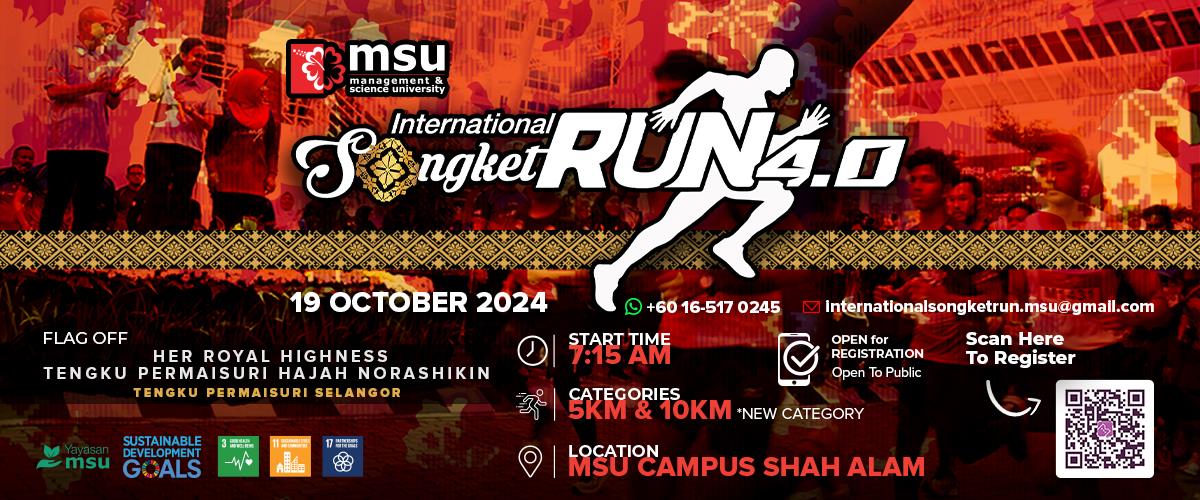 INTERNATIONAL SONGKET RUN 4.0 | Ticket2u