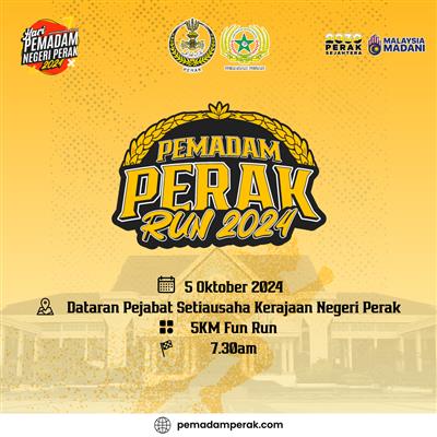 PEMADAM Perak Run 2024 | Ticket2u