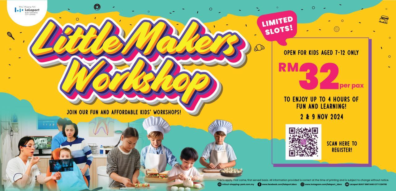 LaLaport BBCC - Little Makers Workshop | Ticket2u