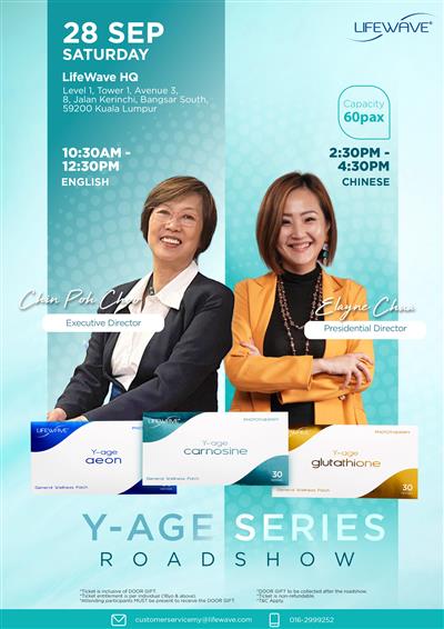 LifeWave HQ Roadshow - 28 September 2024 | Ticket2u