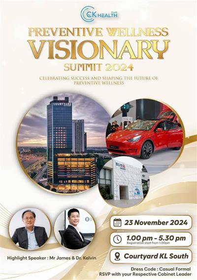 Preventive Wellness Visionary Summit | Ticket2u