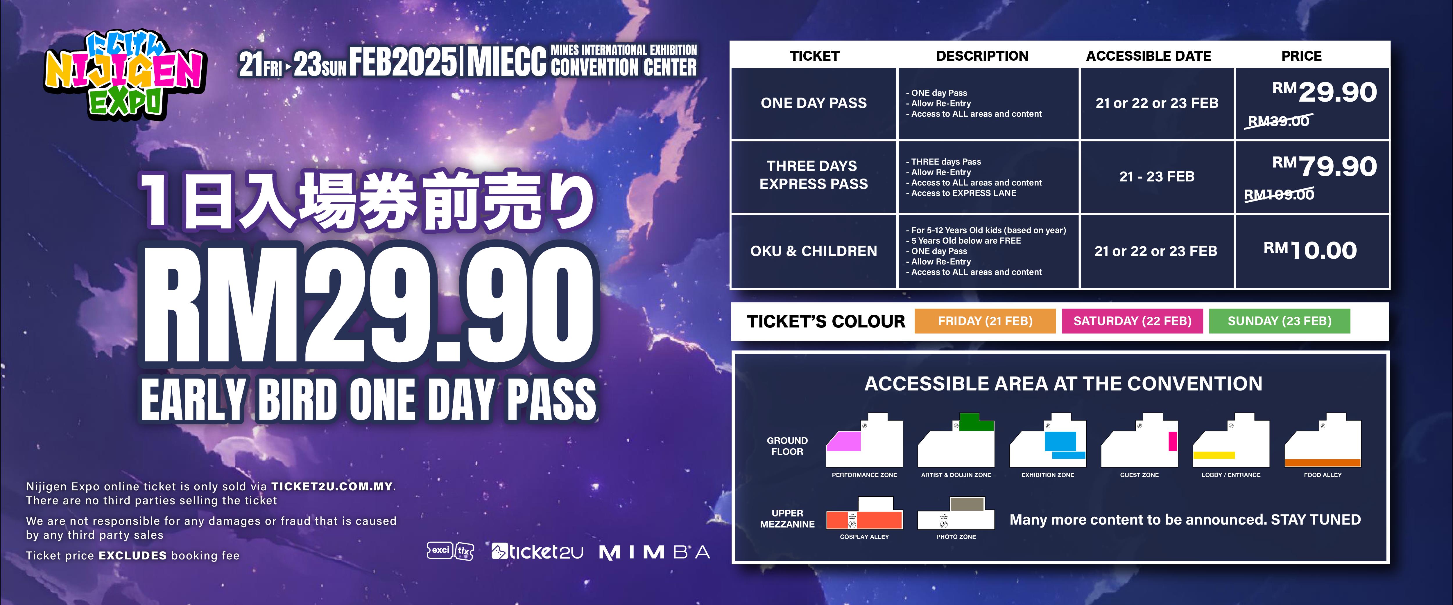 Nijigen Expo 2025 MIECC | Ticket2u