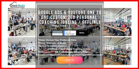 Google Partner - Google Ads & YouTube (One to One Customized Personal ...