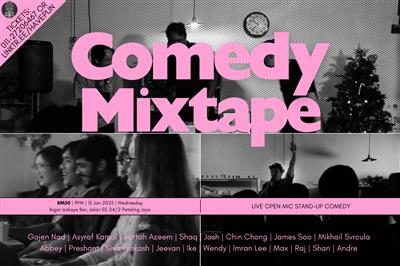 COMEDY MIXTAPE: A Curated Live Stand-Up Comedy Night (15 Jan 25 | Wed ...