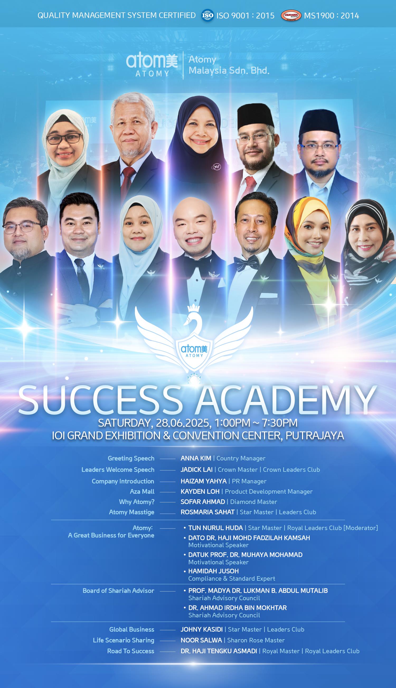 Atomy Malaysia Success Academy June 2025 | Ticket2u