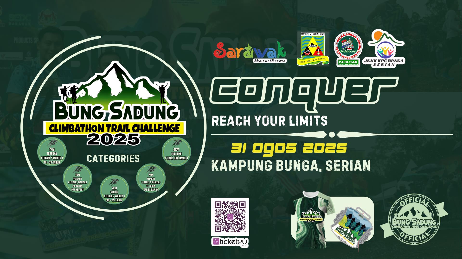 BUNG SADUNG CLIMBATHON TRAIL CHALLENGE 2025 | Ticket2u