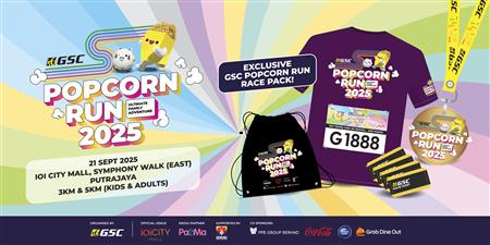 GSC Popcorn Run 2025 | Ticket2u
