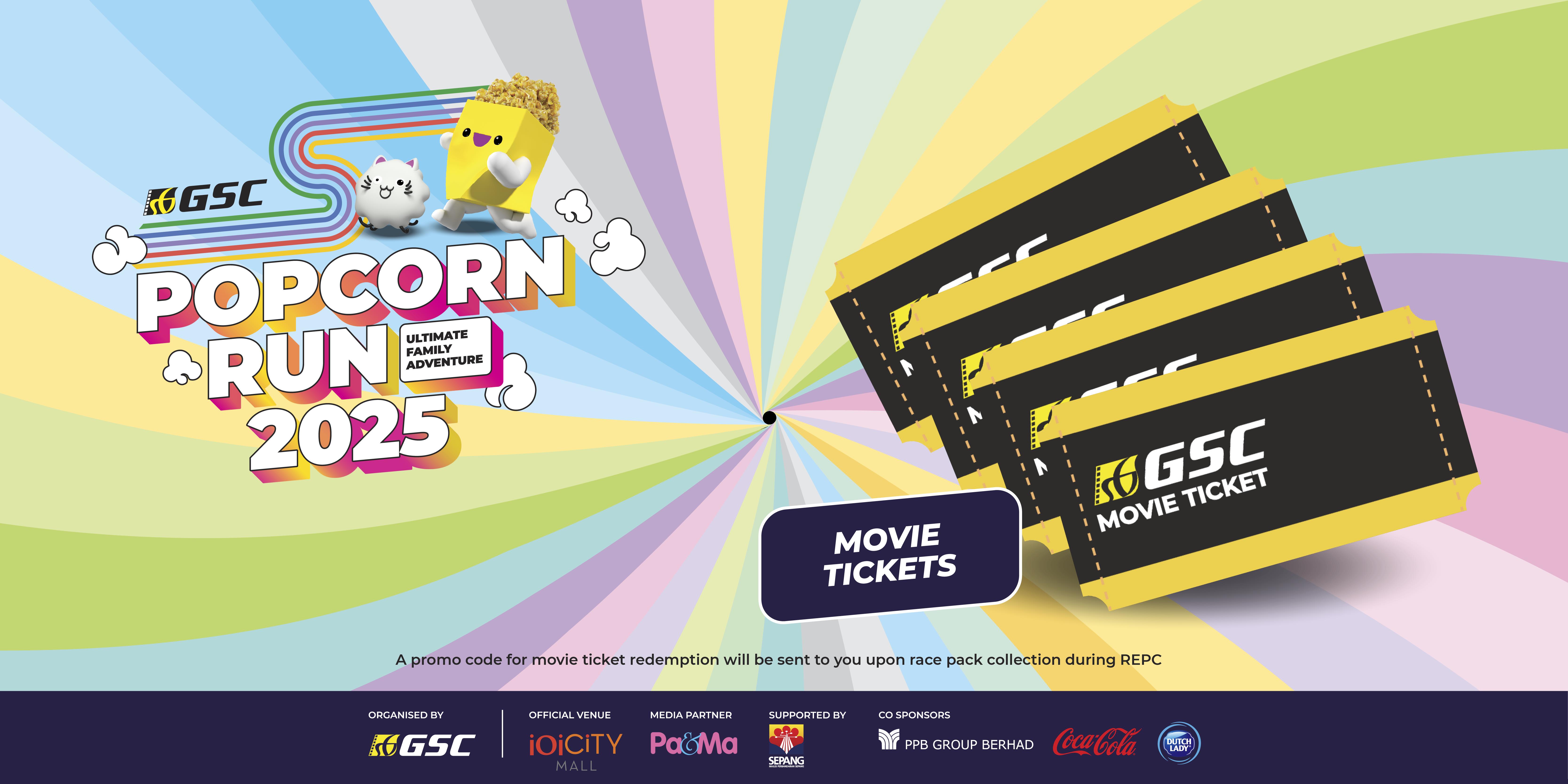 GSC Popcorn Run 2025 | Ticket2u