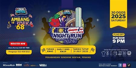 MERDEKA NIGHT RUN 2025 | Ticket2u