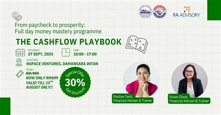 From Paycheck to Prosperity - The Cashflow Playbook: A Full Day Money Mastery Programme