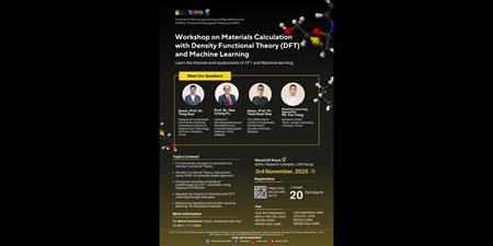 WORKSHOP ON MATERIALS CALCULATION WITH DENSITY FUNCTIONAL THEORY (DFT ...