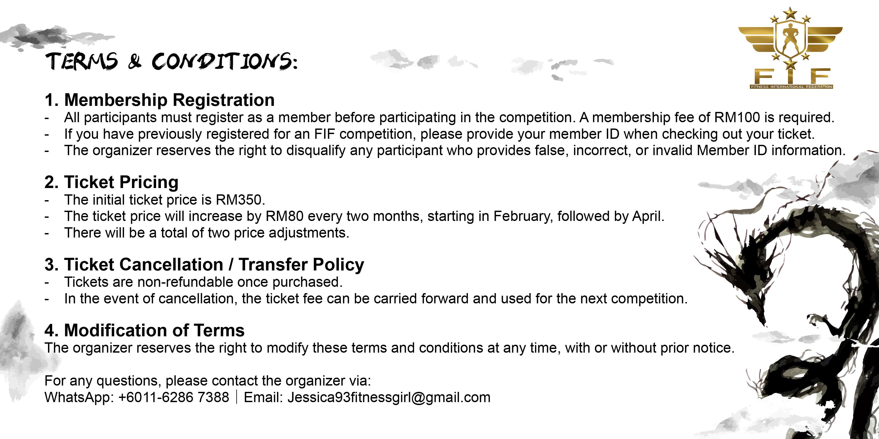 FIF Natural Malaysia 2026 (Johor) | Ticket2u